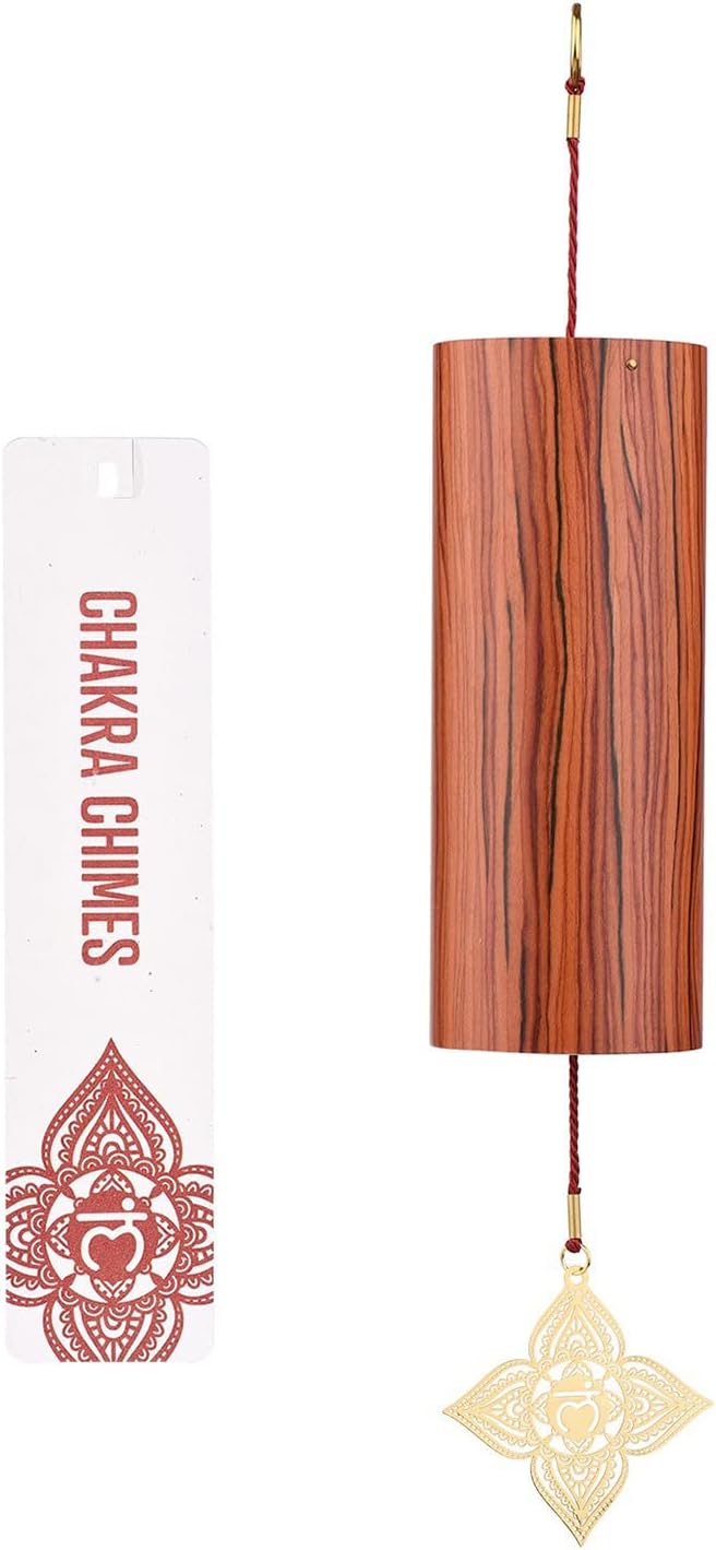 Chakra Chimes Natural Bamboo Wind Chimes Meditation Chord Windchime Wi ...